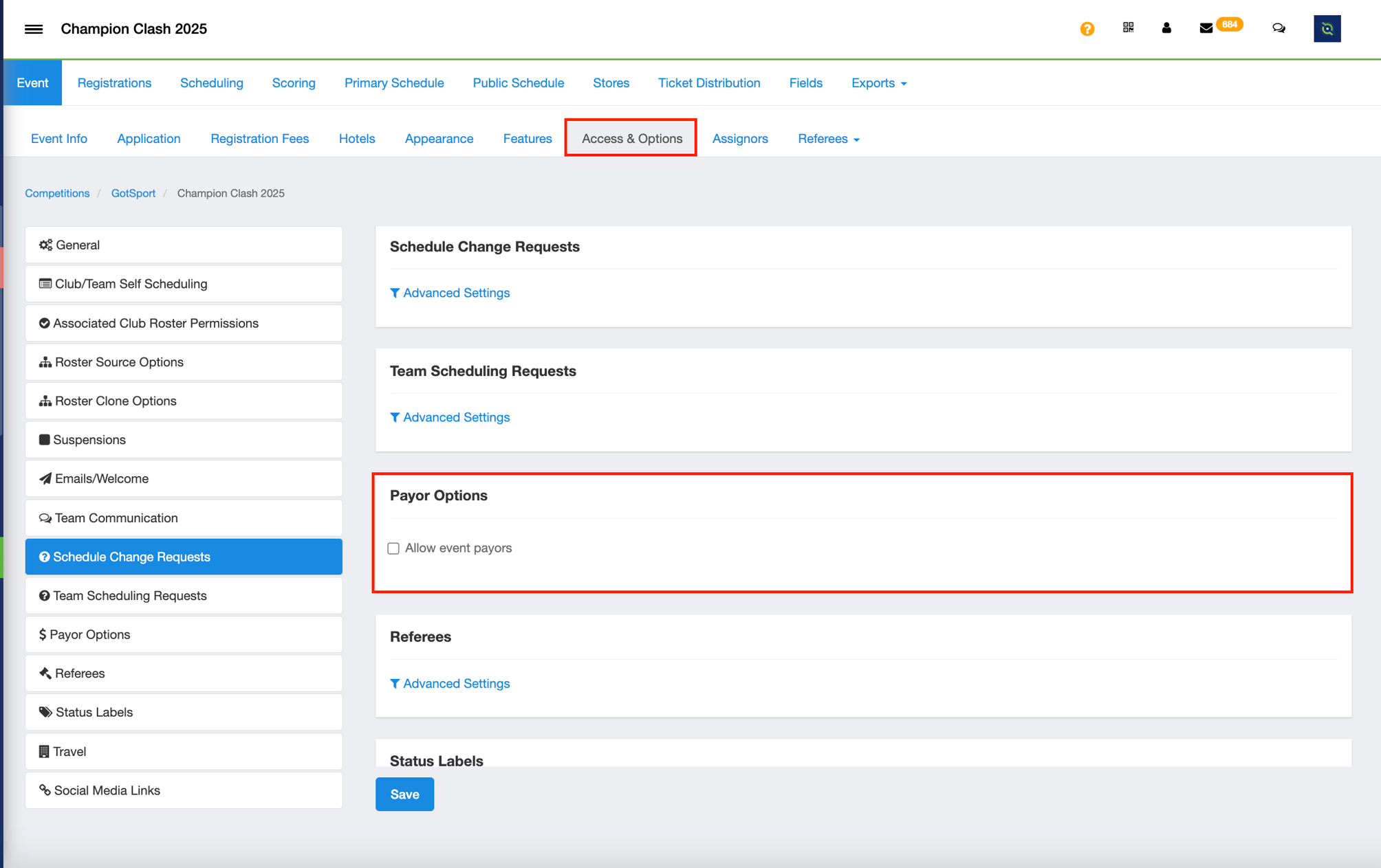 As an Event Director - How to Activate GotSport Pay for your event
