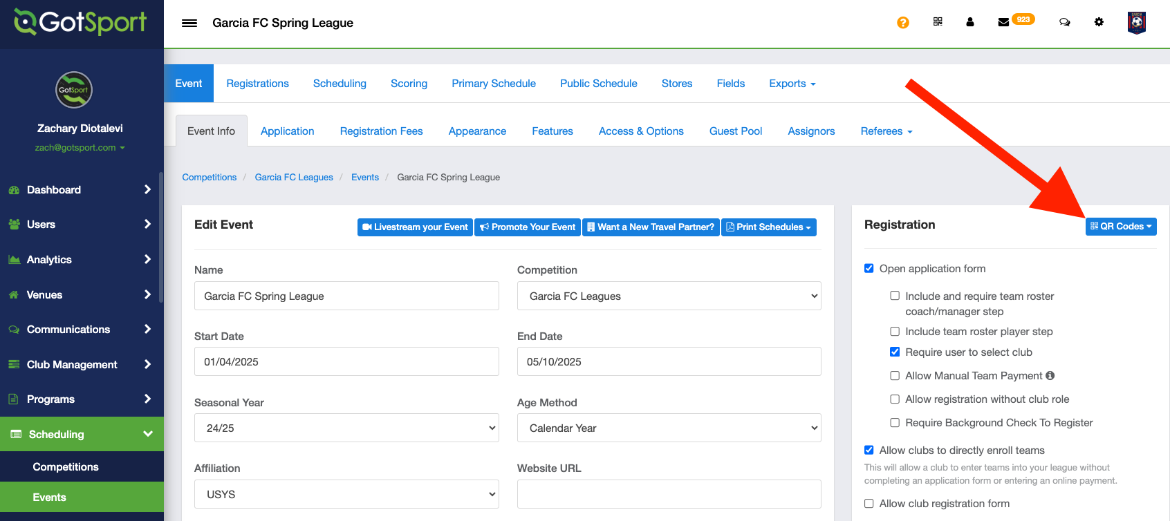 As Admin - Use QR Codes for Programs, Events, and Forms (May 2024)