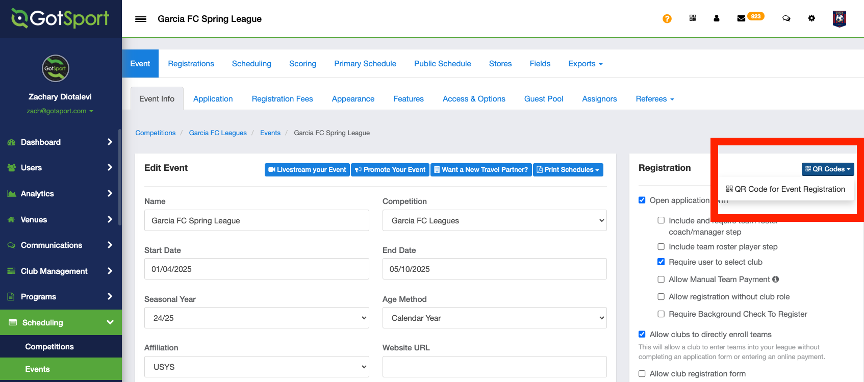 As Admin - Use QR Codes for Programs, Events, and Forms (May 2024)