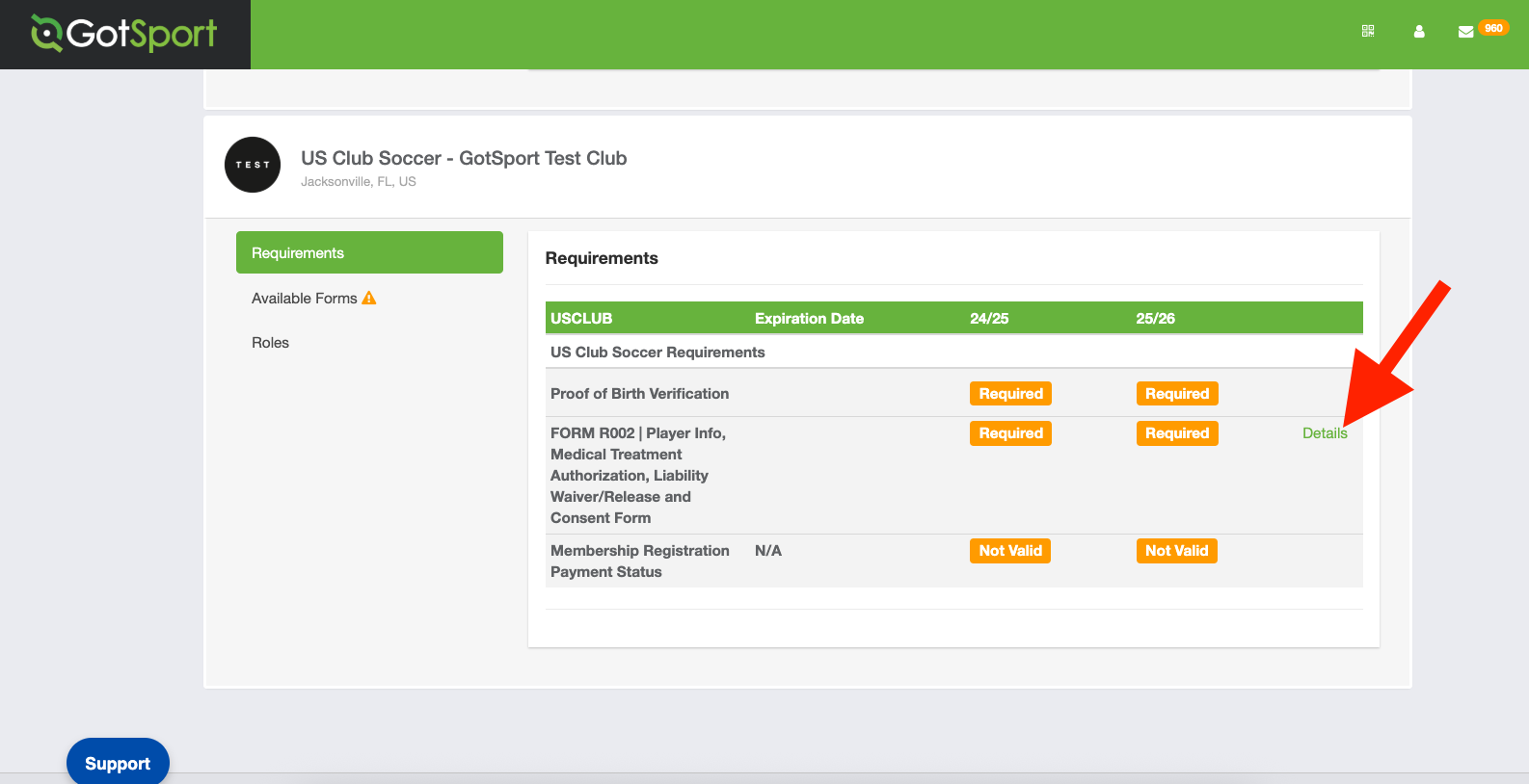 As a Parent/Player - How to Complete the R-002 Form from US Club Soccer