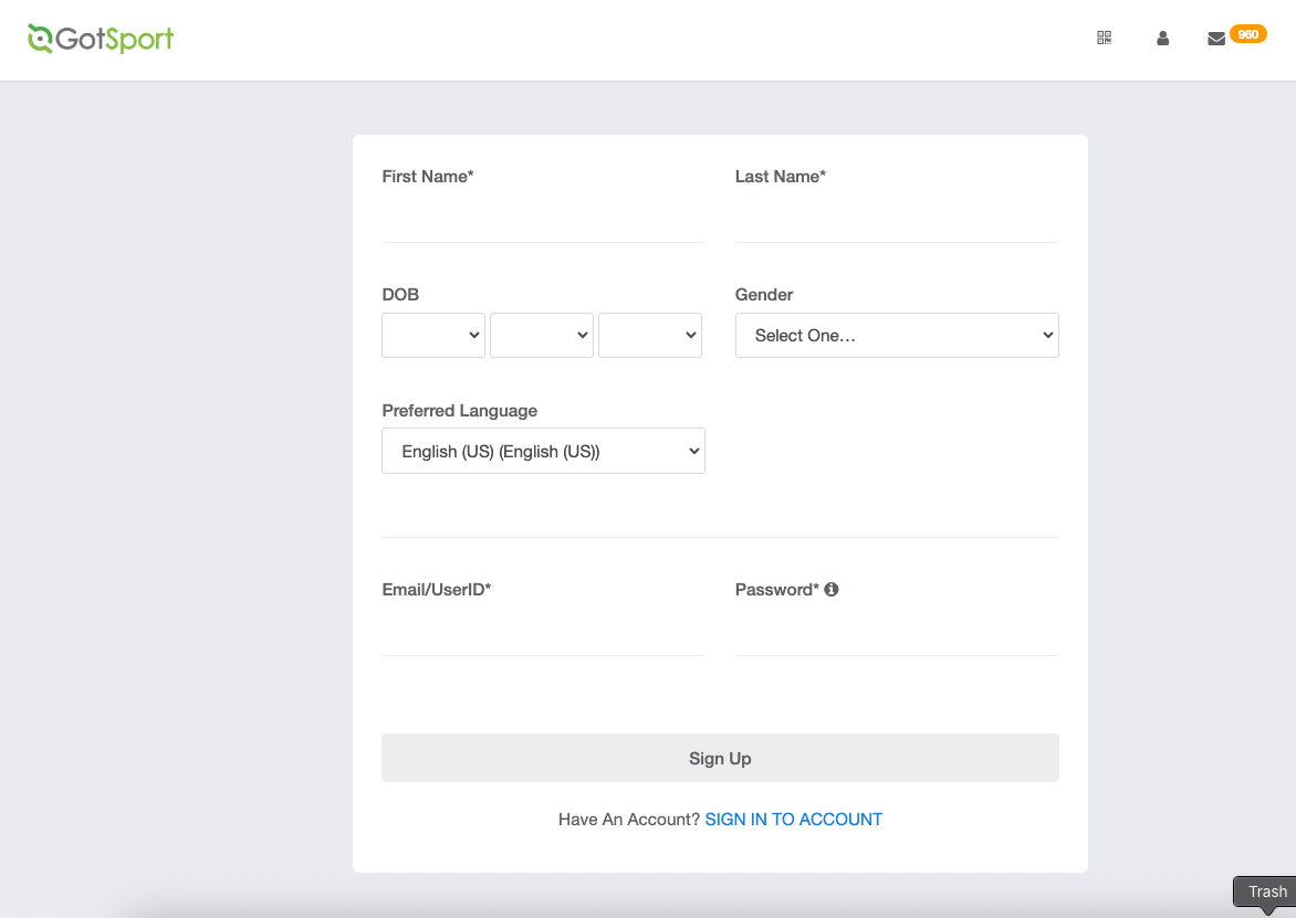 How to Create College Coach Account