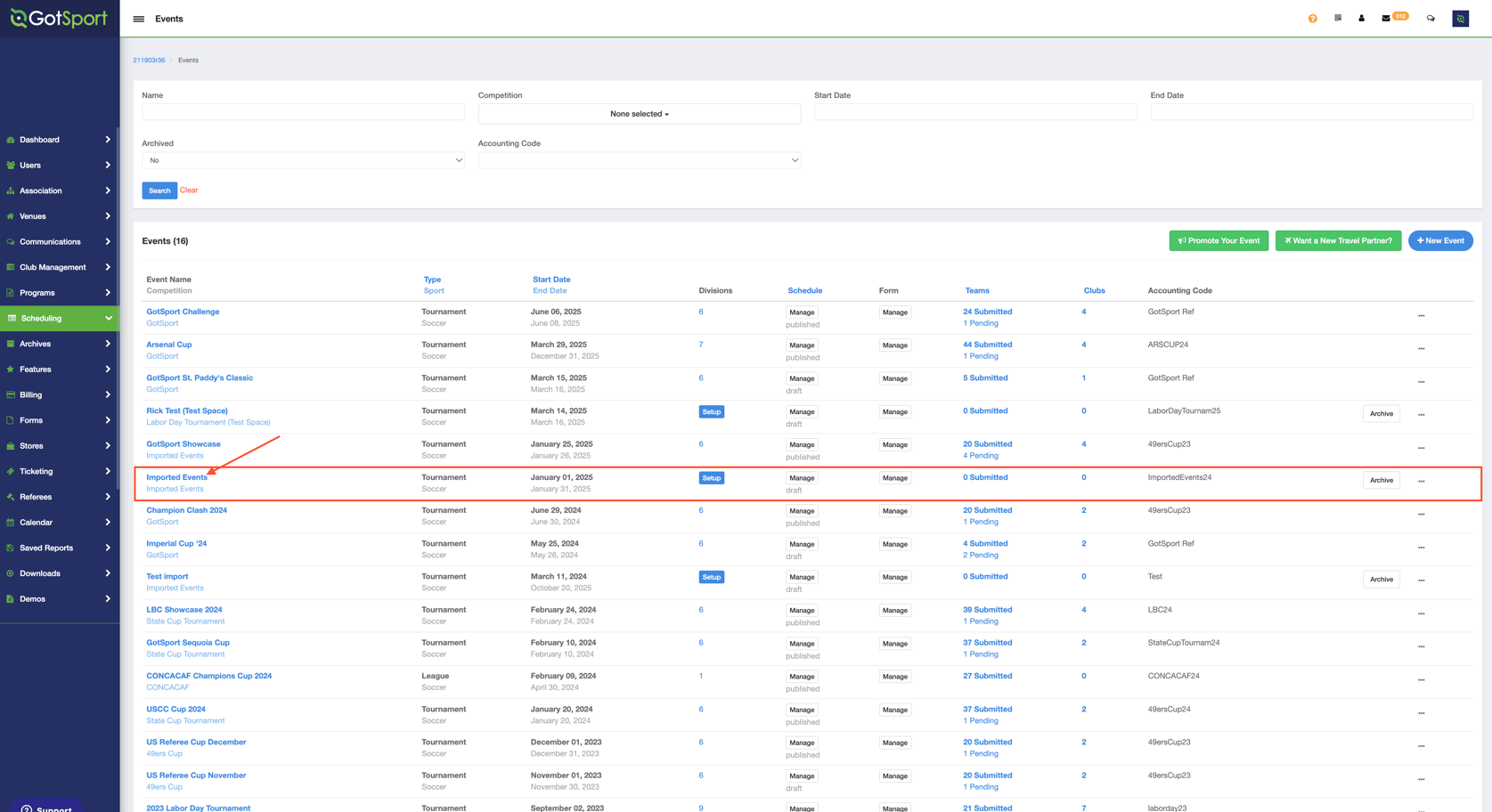 How to Import a Schedule