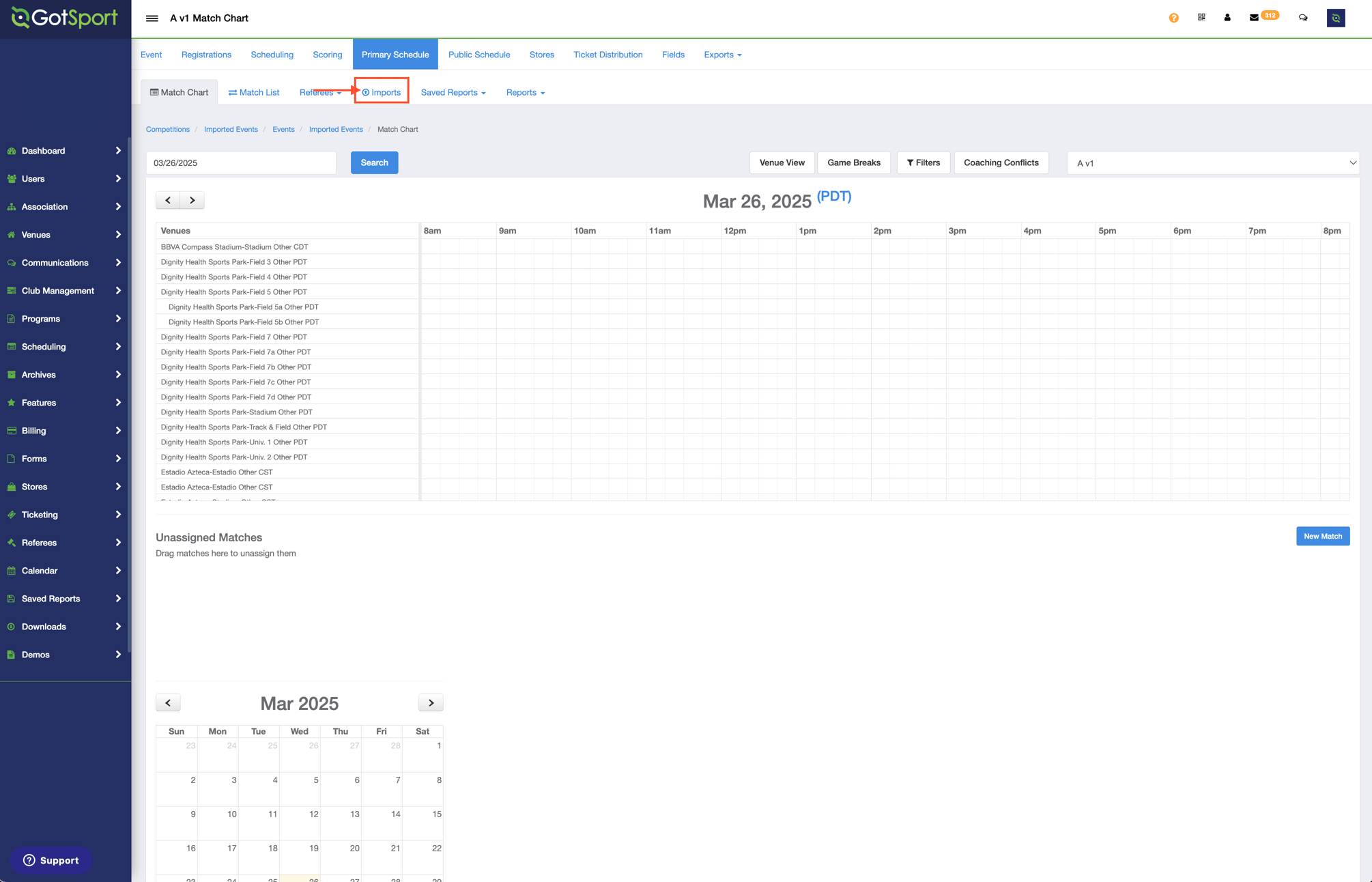 How to Import a Schedule